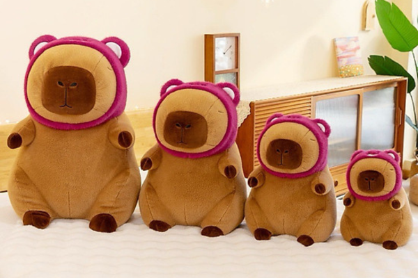 Gấu Bông Capybara - Món Quà Siêu Dễ Thương Đang Gây Sốt